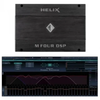 Helix M FOUR DSP, 4 csatornás hangprocesszor és erősítő | Audioshop.hu