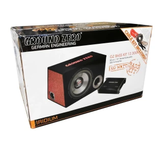 Ground Zero GZ BASS KIT 12.300X-II mélyláda szett | Audioshop.hu
